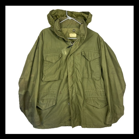 santeen | Jackets & Coats | Vtg M65 Jacket Men Medium 6s Us Army Field ...